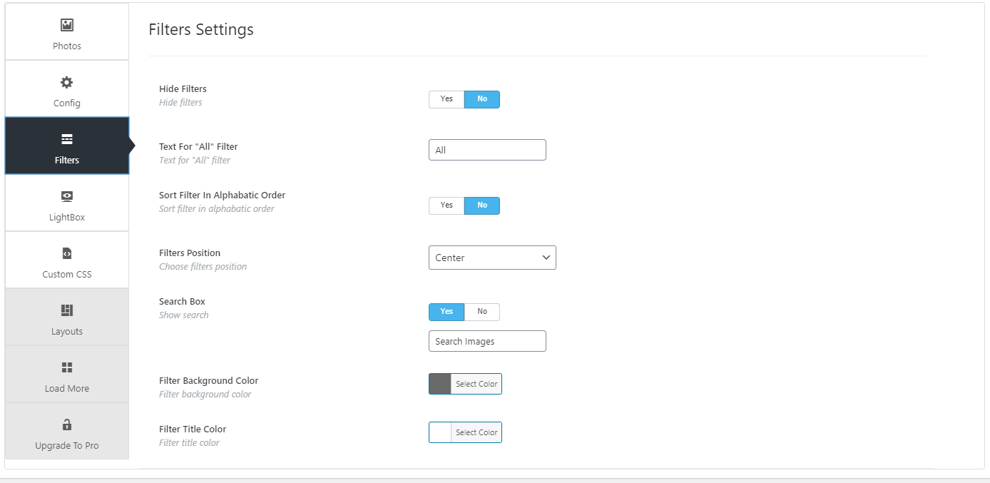 Cool Portfolio Filter Gallery Plugin For Wordpress Misc