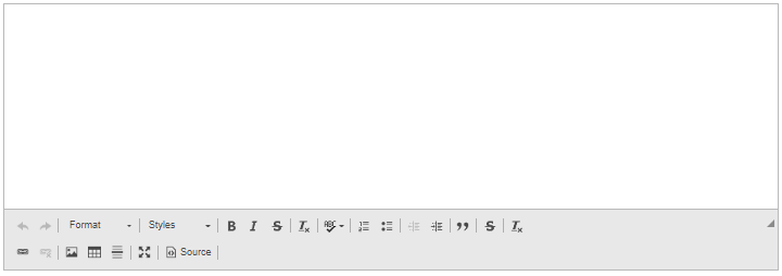 Gmail Like Configuration In Ck Editor 4 Toolbar Ui Components